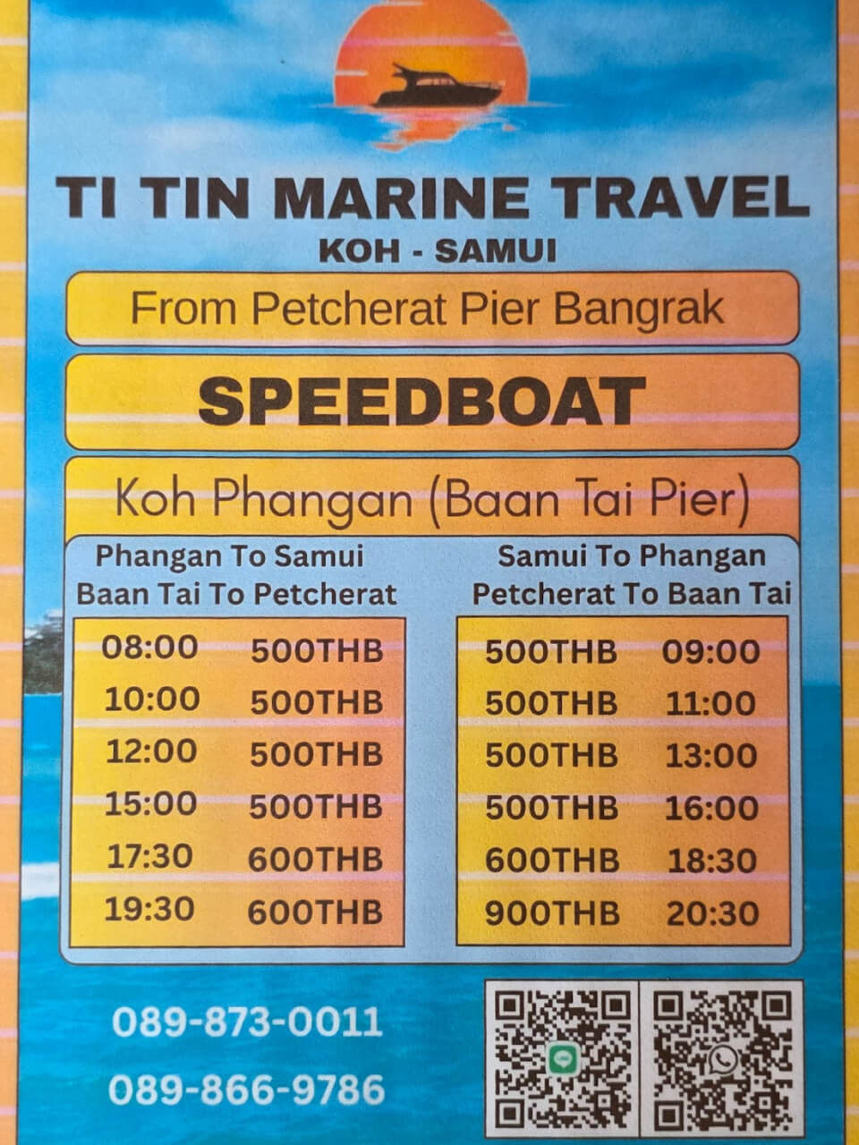 ⛴️ Koh Samui – Koh Phangan Ferry Schedule & Prices