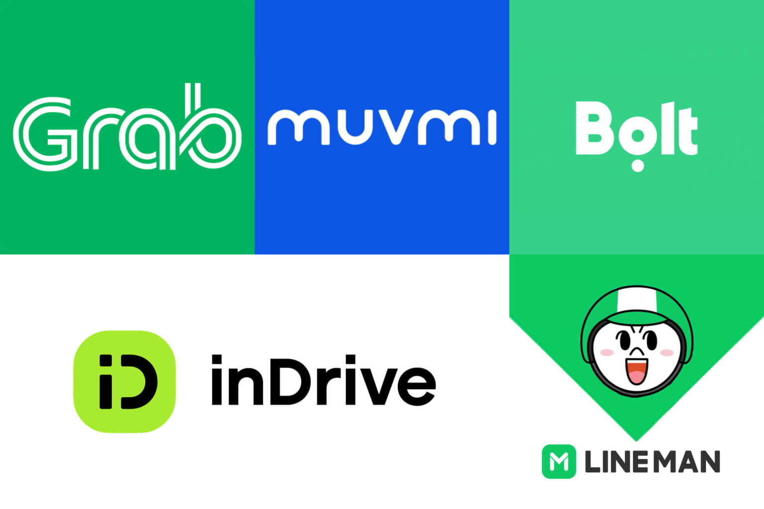 Best Taxi Apps in Bangkok: Grab, Bolt, Lineman & More