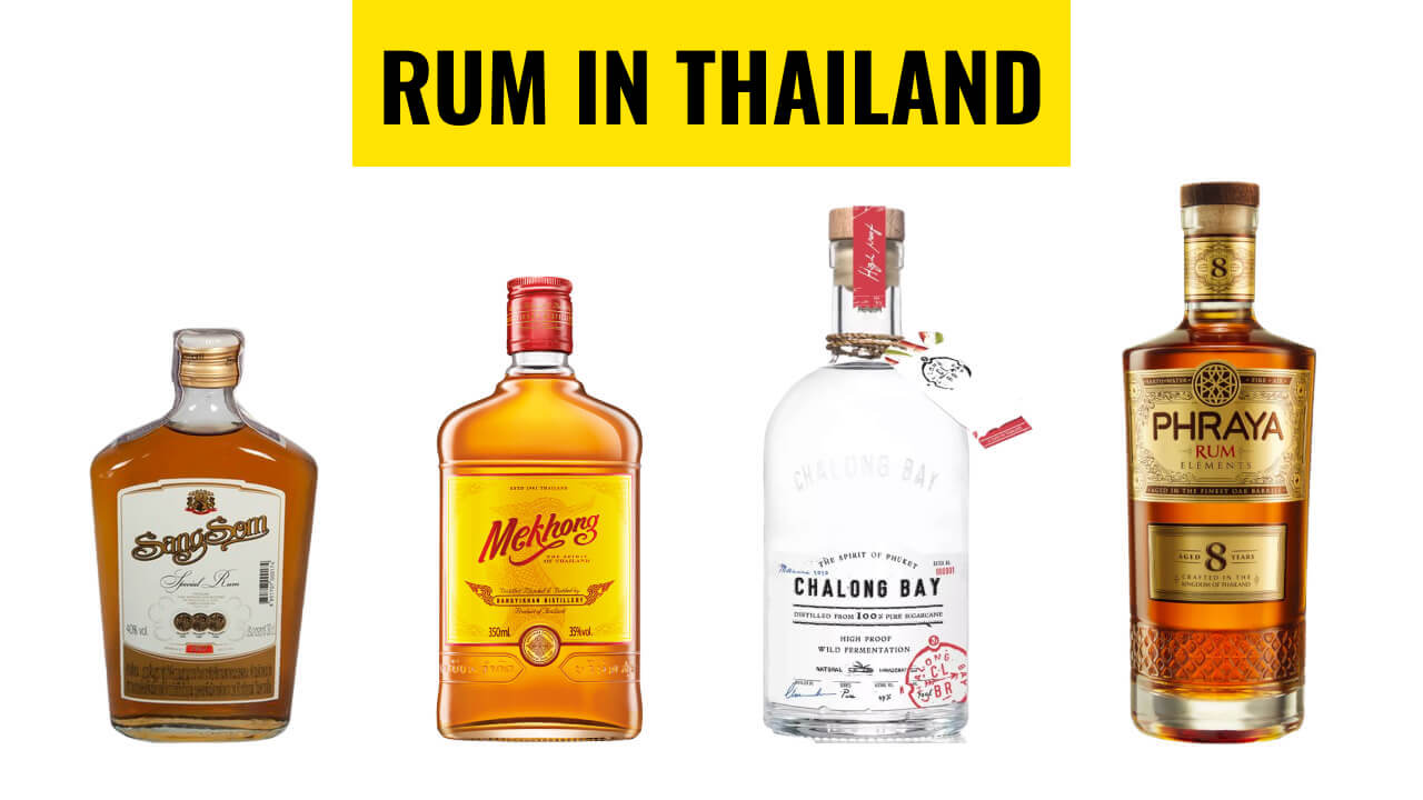 🥂 Alcohol in Thailand: Prices of Whiskey, Rum & Wine