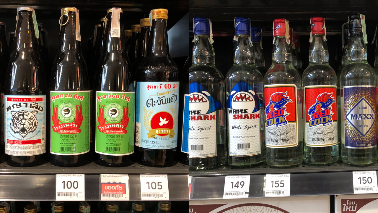 🥂 Alcohol in Thailand: Prices of Whiskey, Rum & Wine