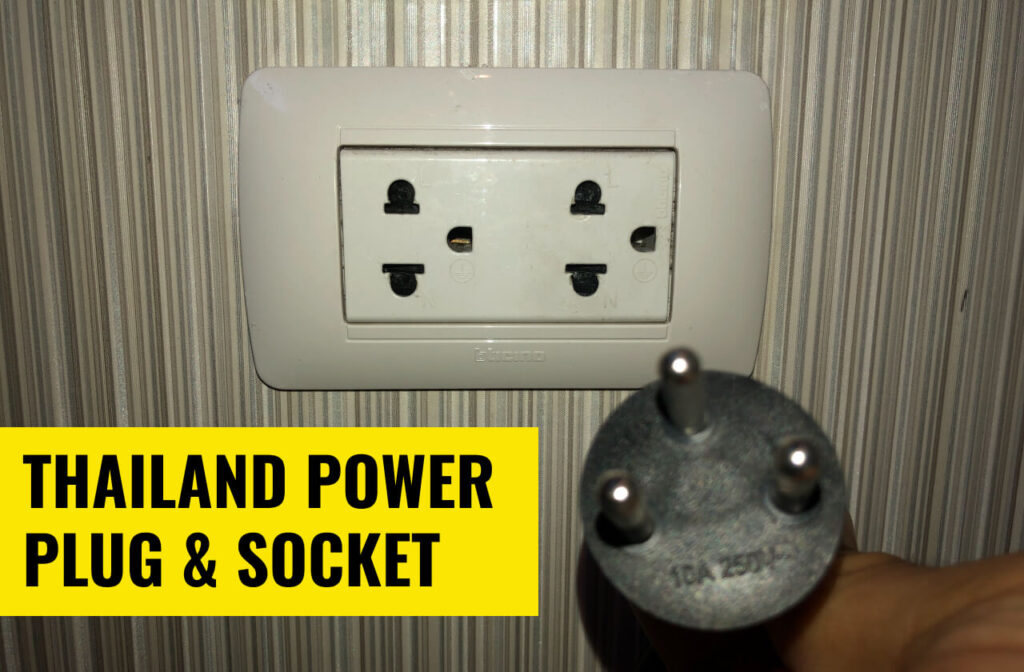 🔌 Thailand Plug Type & Voltage Guide