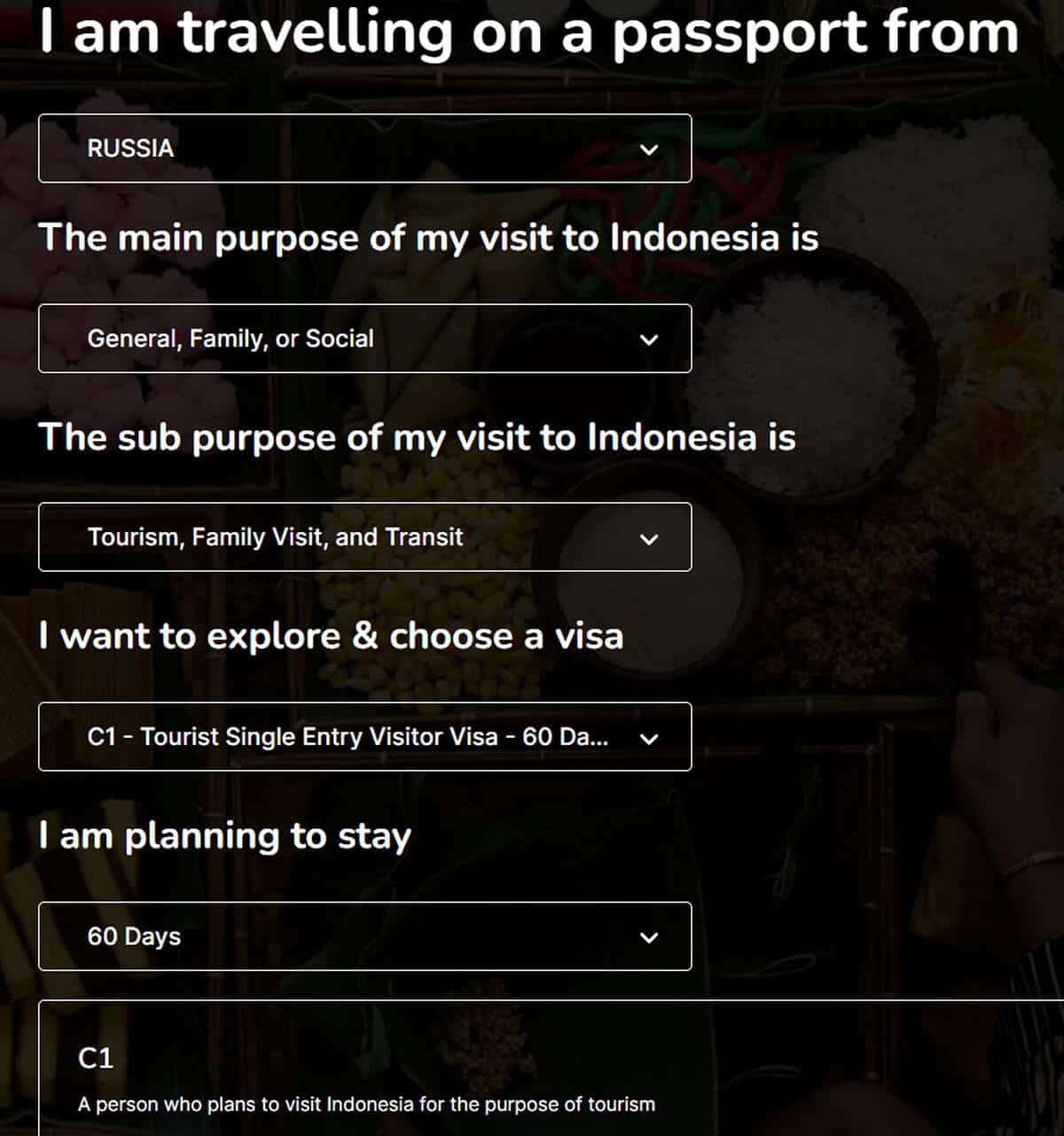C1 Visa for Indonesia: How to Apply & Extend 🌴