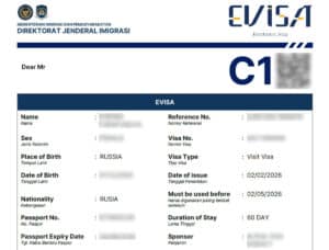 C1 Visa for Indonesia: How to Apply & Extend 🌴